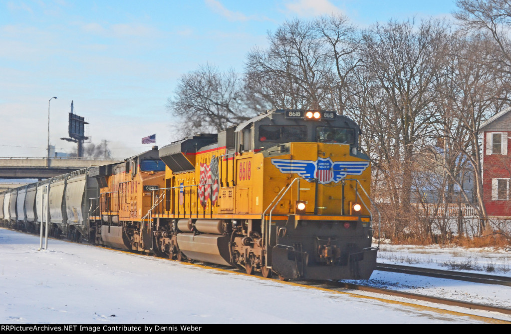 UP 8618, CP's Tomah Sub.